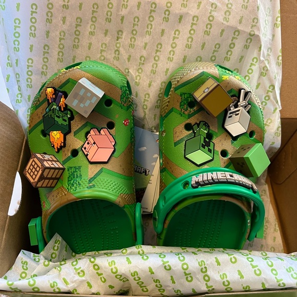 CROCS | Shoes | Kids Minecraft Elevated Clogcrocs | Poshmark